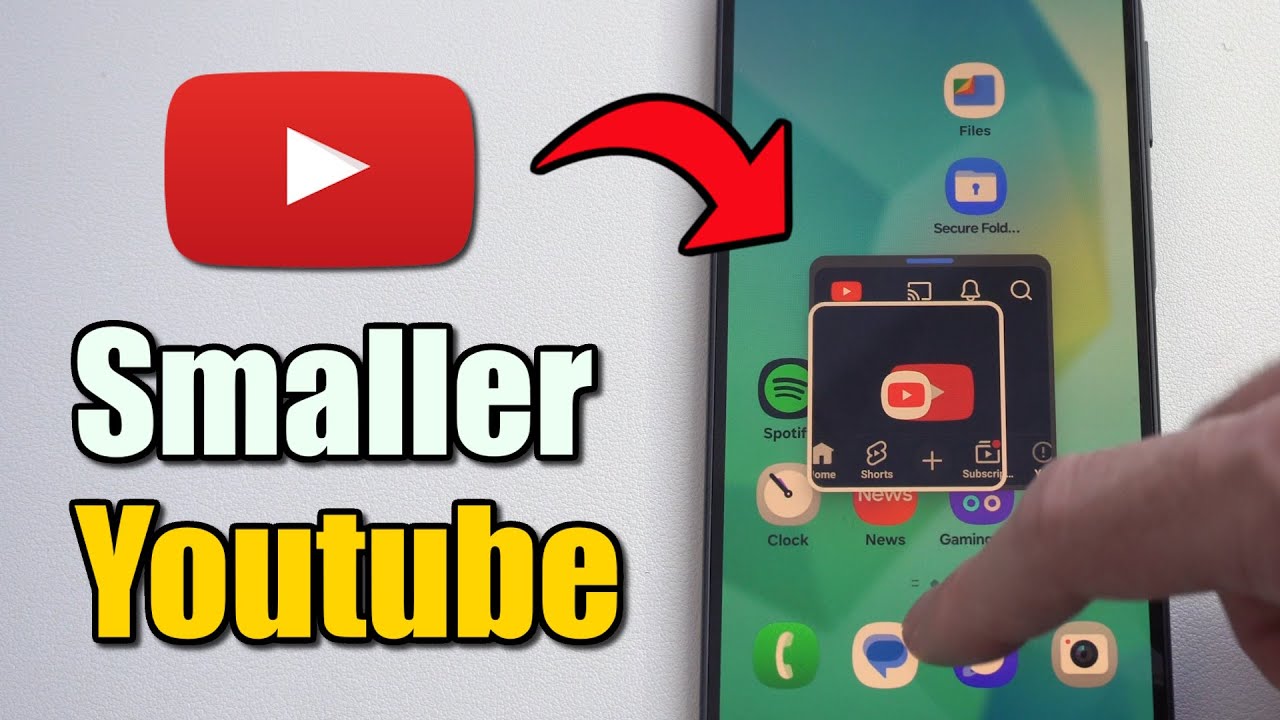 How to Make Youtube App Smaller on your Android Phone (Easy Tutorial ...