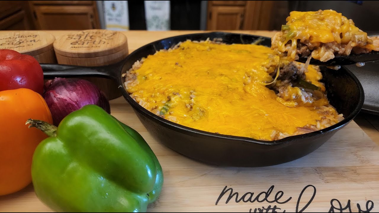 UN Stuffed Peppers Skillet Casserole–Cheap 1 Pot Meal in 30 Minutes ...