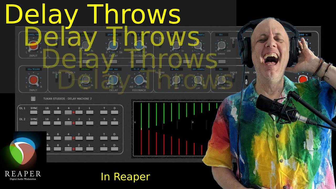 Delay Throws In Reaper - YouTube