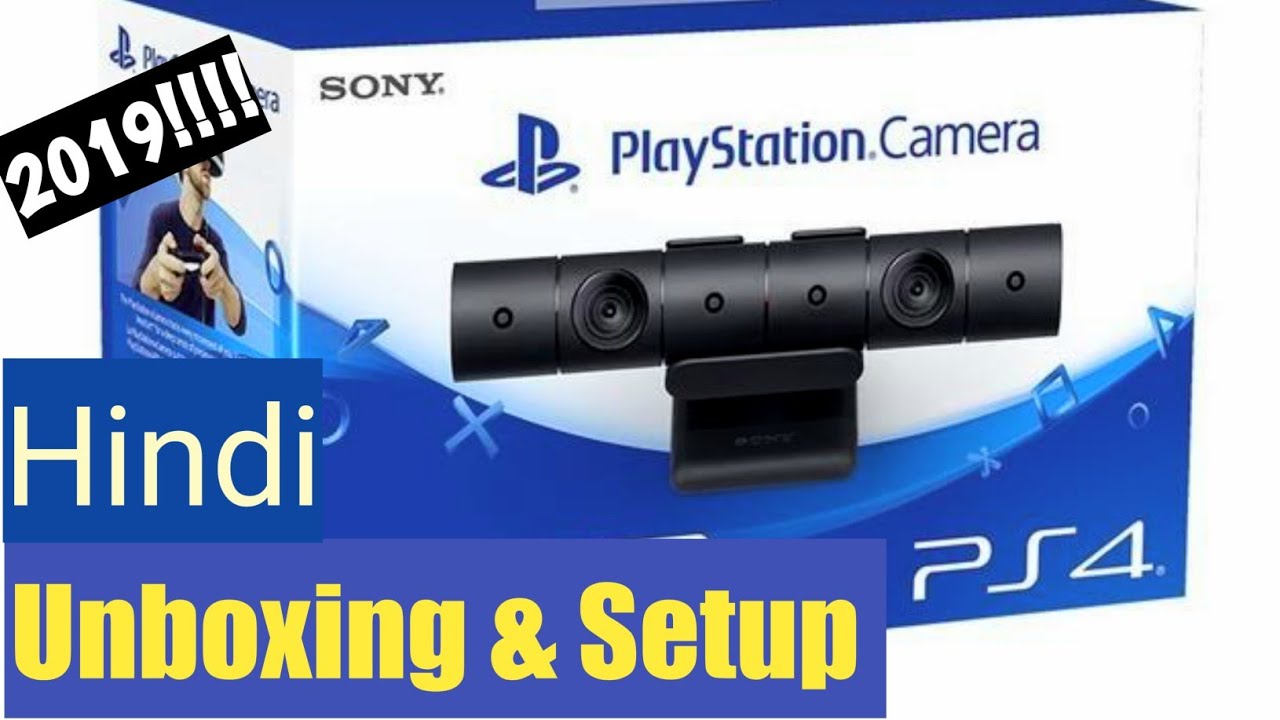 PlayStation 4 Camera (2019) Unboxing and Setup! (How to Setup PS4 ...