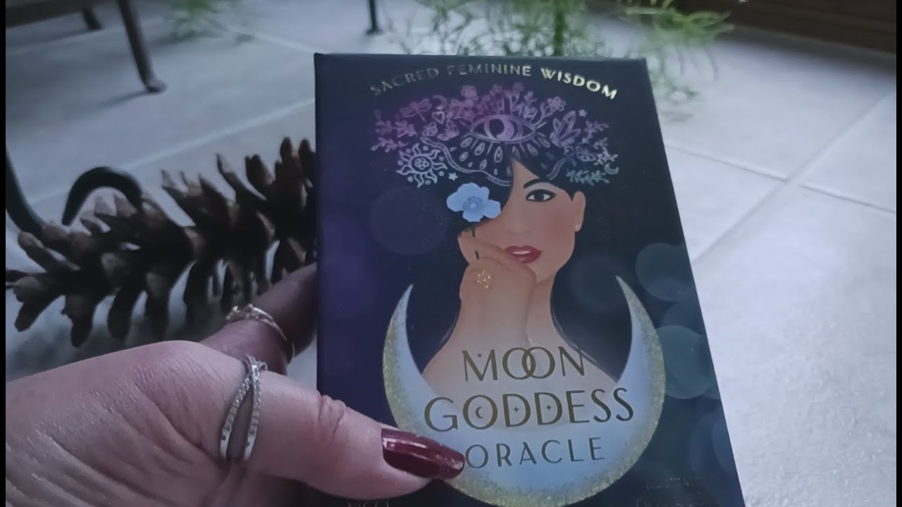 Moon Goddess Oracle Sacred Feminine Wisdom ~ New Release ~ Unboxing