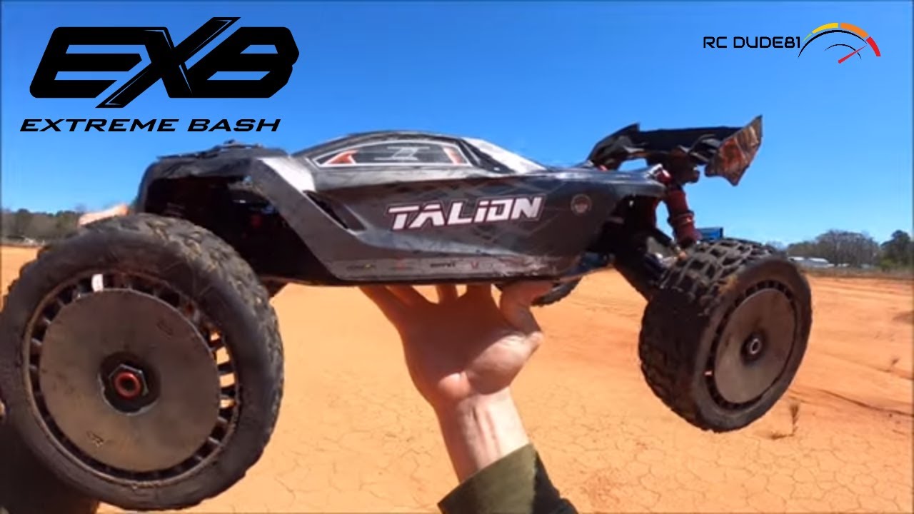 ARRMA Talion EXB and Fireteam "MANIAC" Air Bash and Thrash! - YouTube