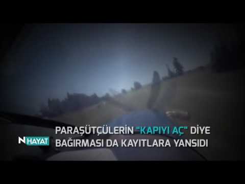 N Hayat... Kaza yapan uçağın içinden çekim...