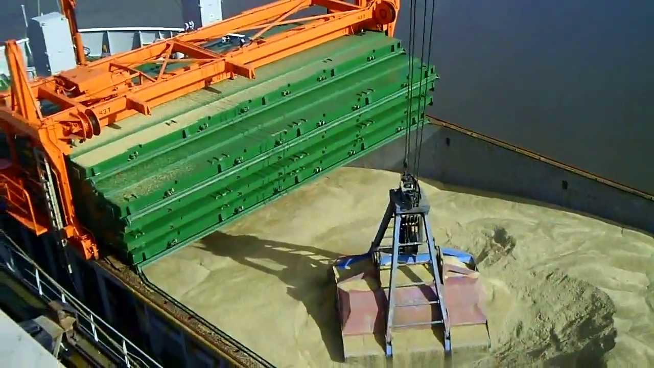 Mechanical Four-Ropes Clamshell Grab (MC4RC) - YouTube