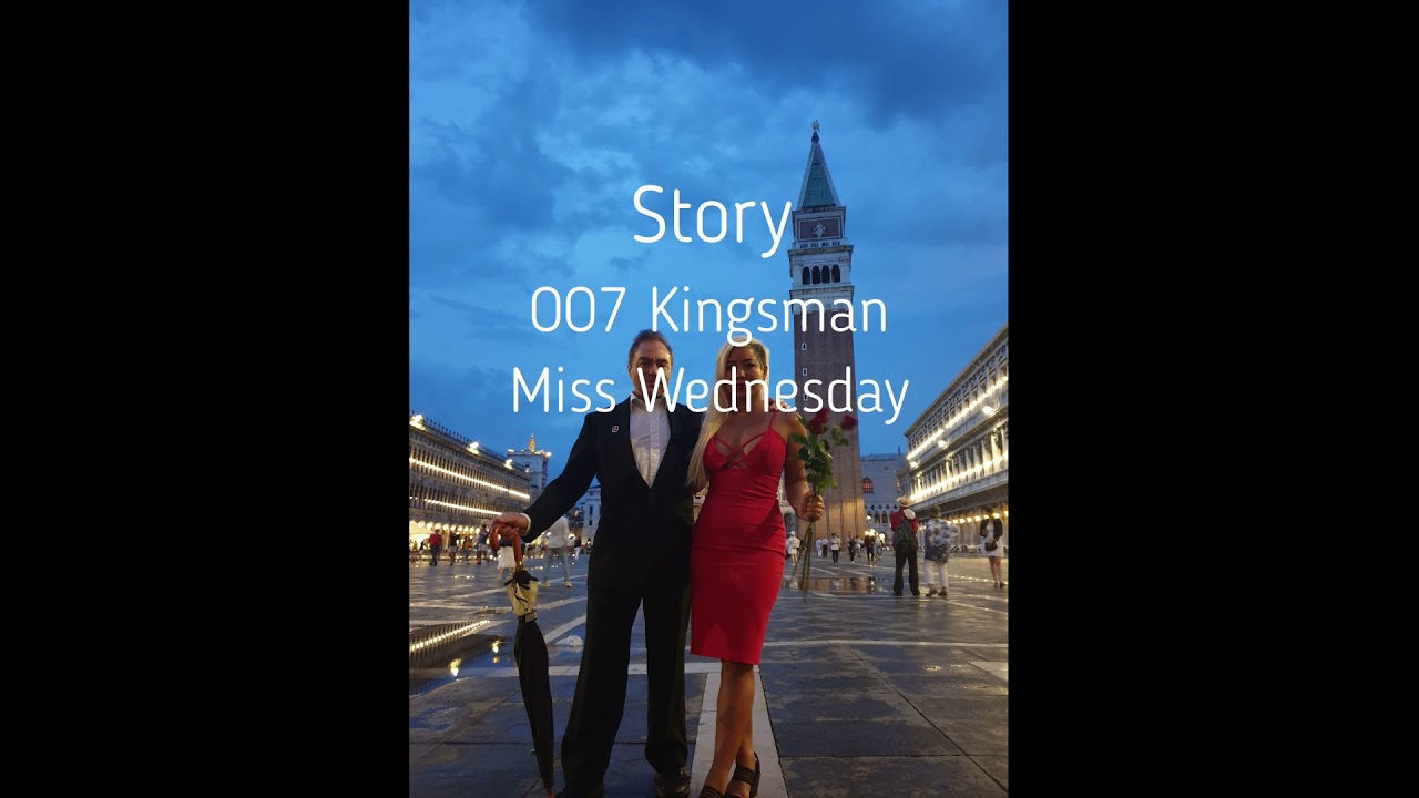 007 Kingsman and Miss Wednesday wedding reception introduction - YouTube