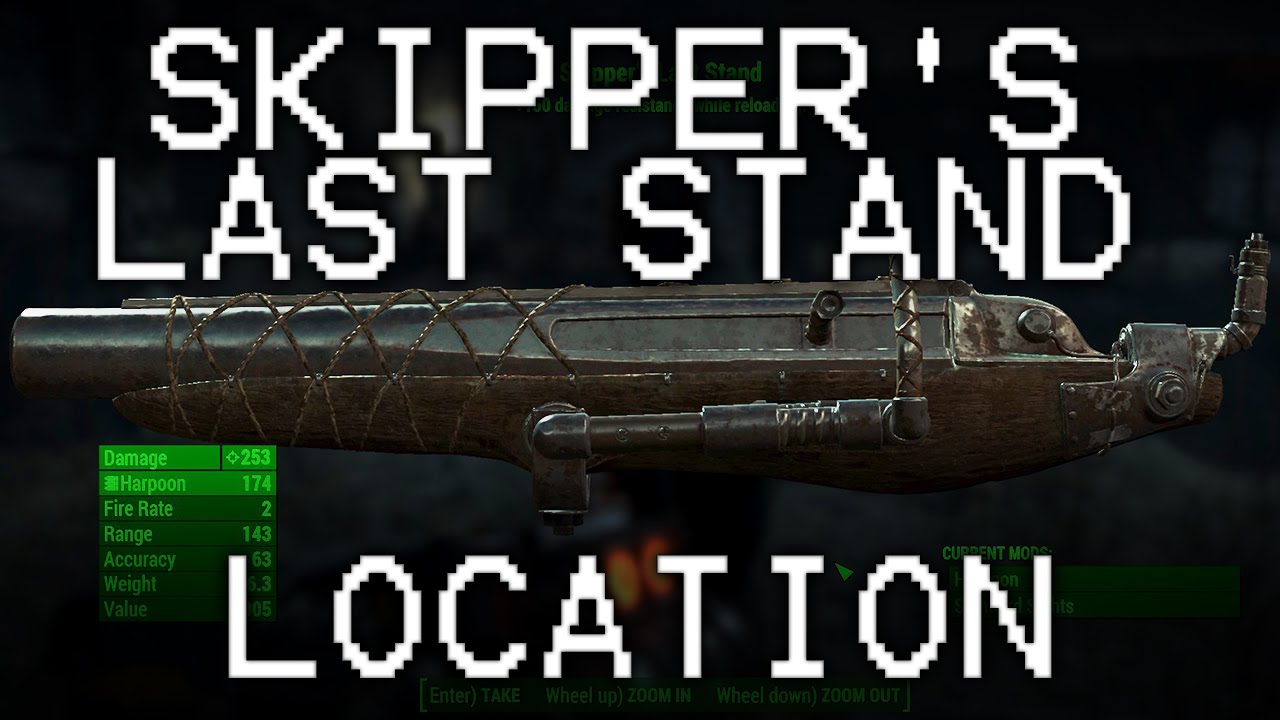Fallout 4 Far Harbor - Skipper's Last Stand Location - Shipbreaker ...