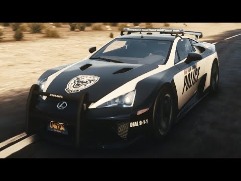NFS Rivals - Lexus LFA (Patrol) - YouTube