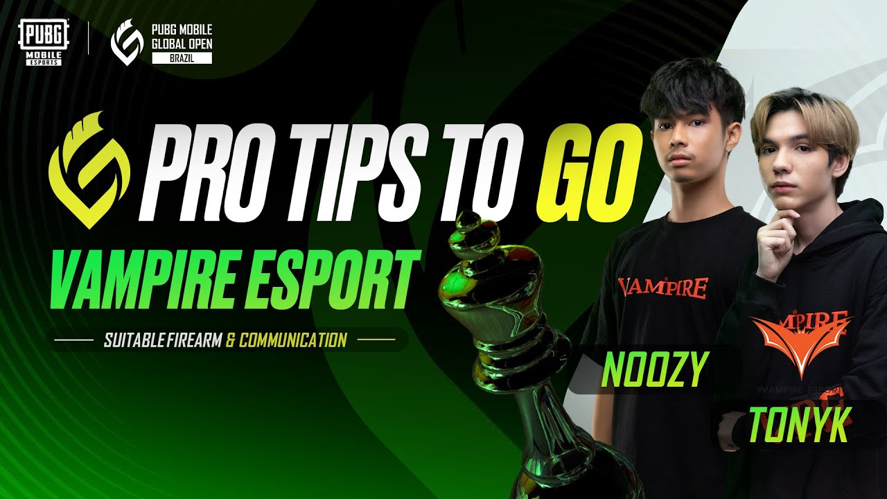 Pro Tips To Go EP.07：VPE TONYK & NOOZY | PUBG MOBILE ESPORTS - YouTube