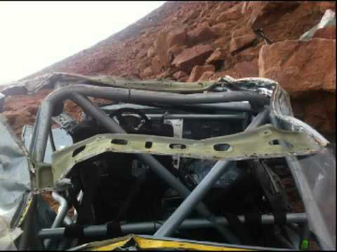 WRECKAGE PICS NEW 2012 Jeremy Foley Crash Pikes Peak 2012360p H 264 AAC ...