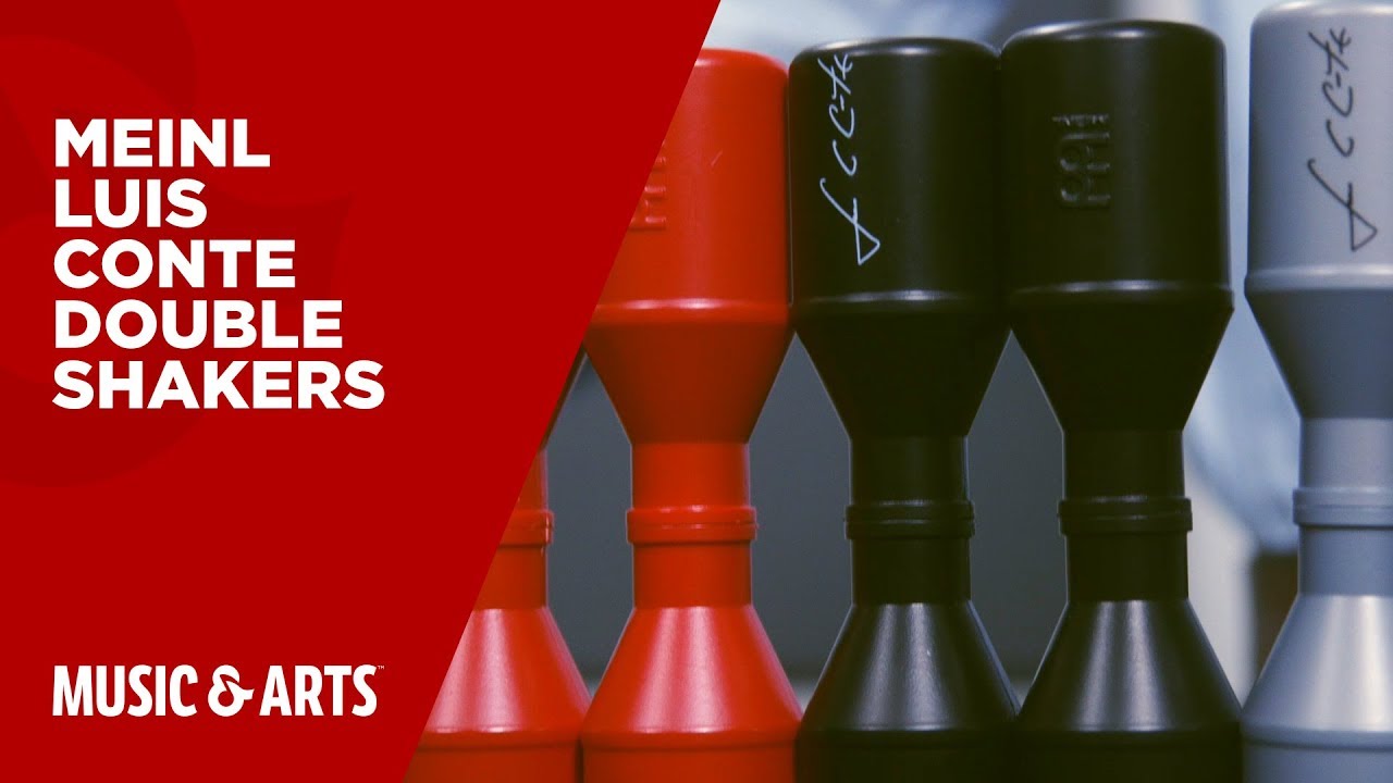Meinl Luis Conte Artist Series Double Shakers - YouTube