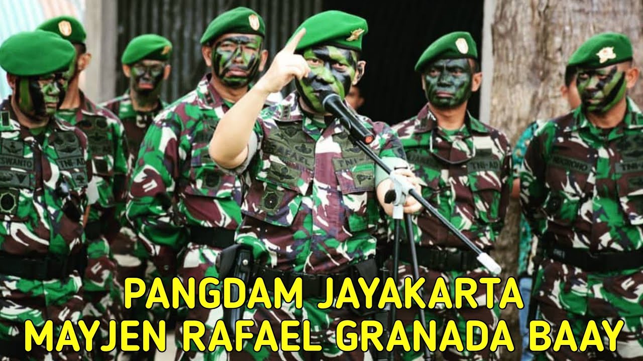 Pangdam Jaya Mayjen TNI Rafael Granada Baay, Mantan Komandan Paspampres ...