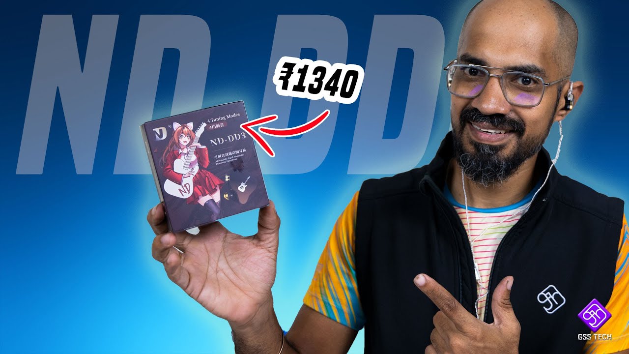 ND DD3 - Dual Magnetic Dynamic Driver IEM - Rs ₹ 1,349 விமர்சனம் - YouTube