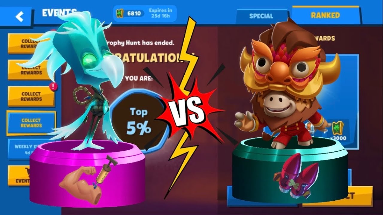 Rocket Monster vs Muscle Fighter || Zooba - YouTube