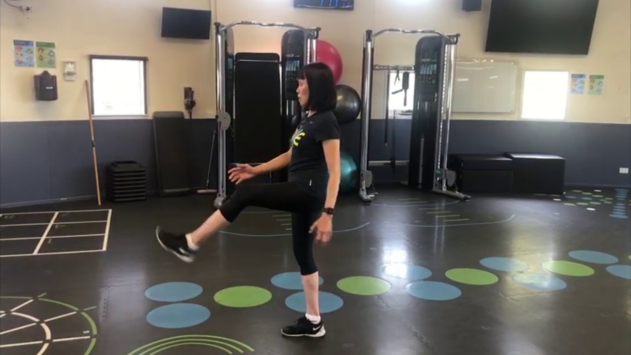Workout warmup with Sharon - YouTube