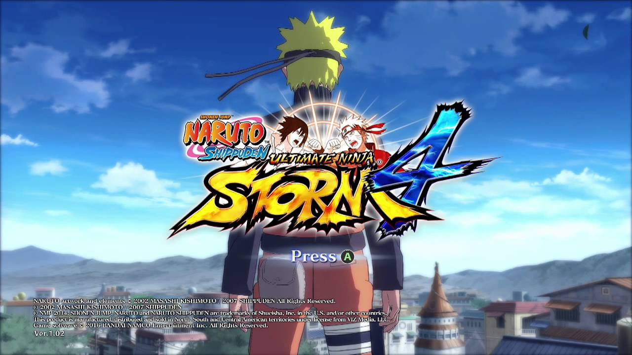 Naruto Ninja Storm 4 Main Menu Theme Song - YouTube