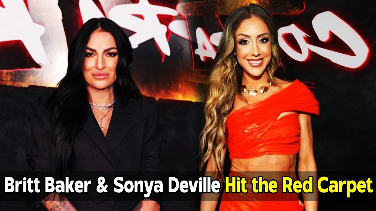 Britt Baker & Sonya Deville Hit the Red Carpet for Cobra Kai Season 6 ...