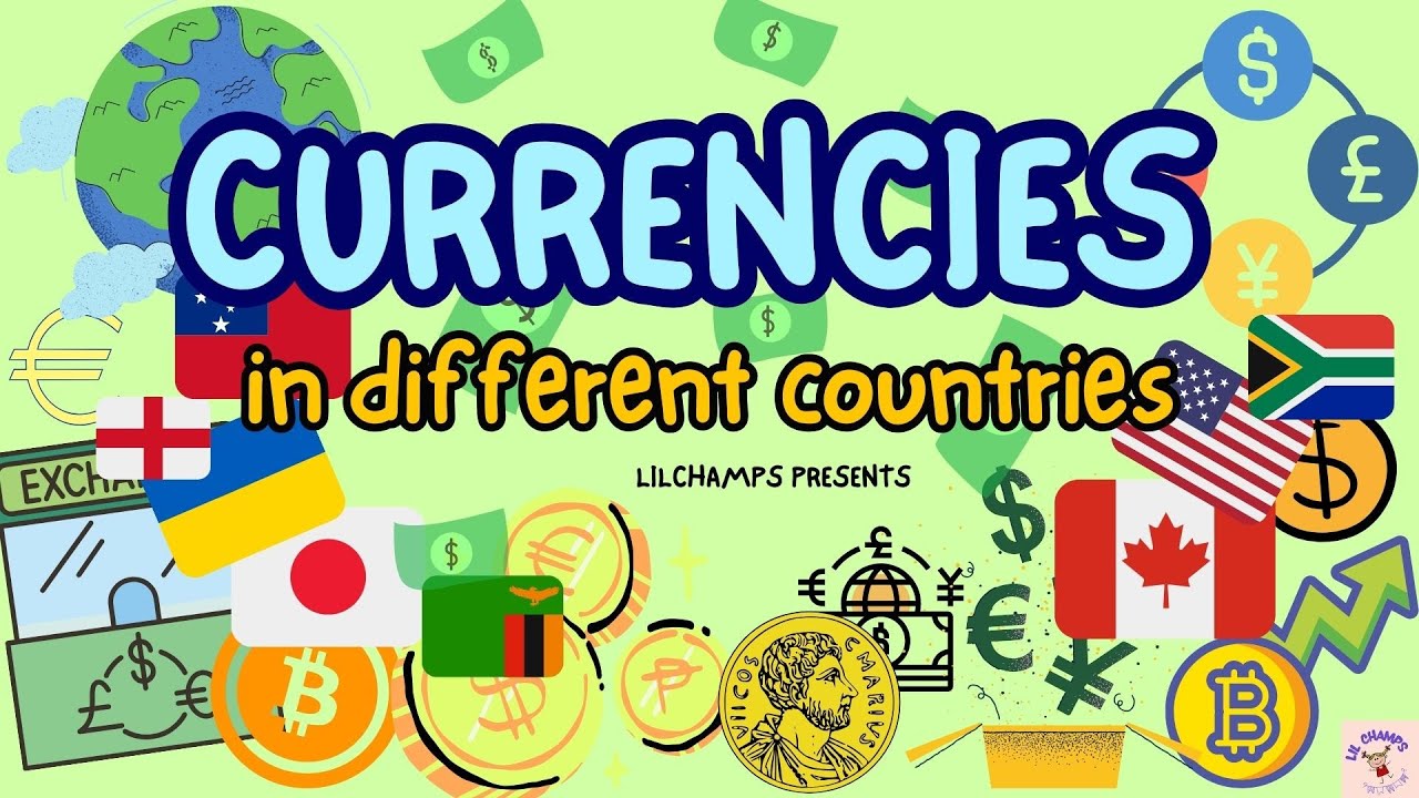 The most popular CURRENCIES in Different Countries | Kids Educational ...