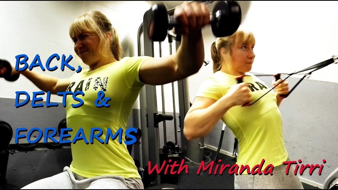 Back Workout | Giant Sets For Delts | Forearm Special! - YouTube