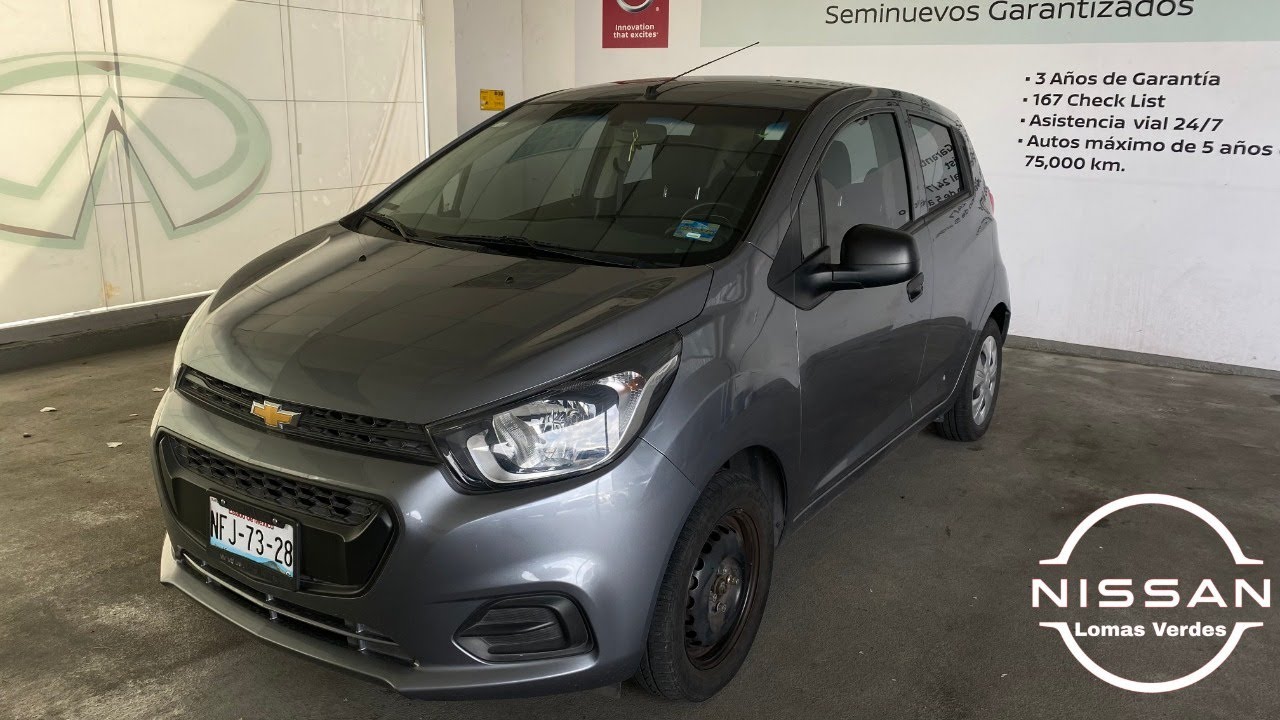 CHEVROLET BEAT LS MANUAL 2018 GRIS OXFORD\\SEMINUEVOS NISSAN LOMAS ...
