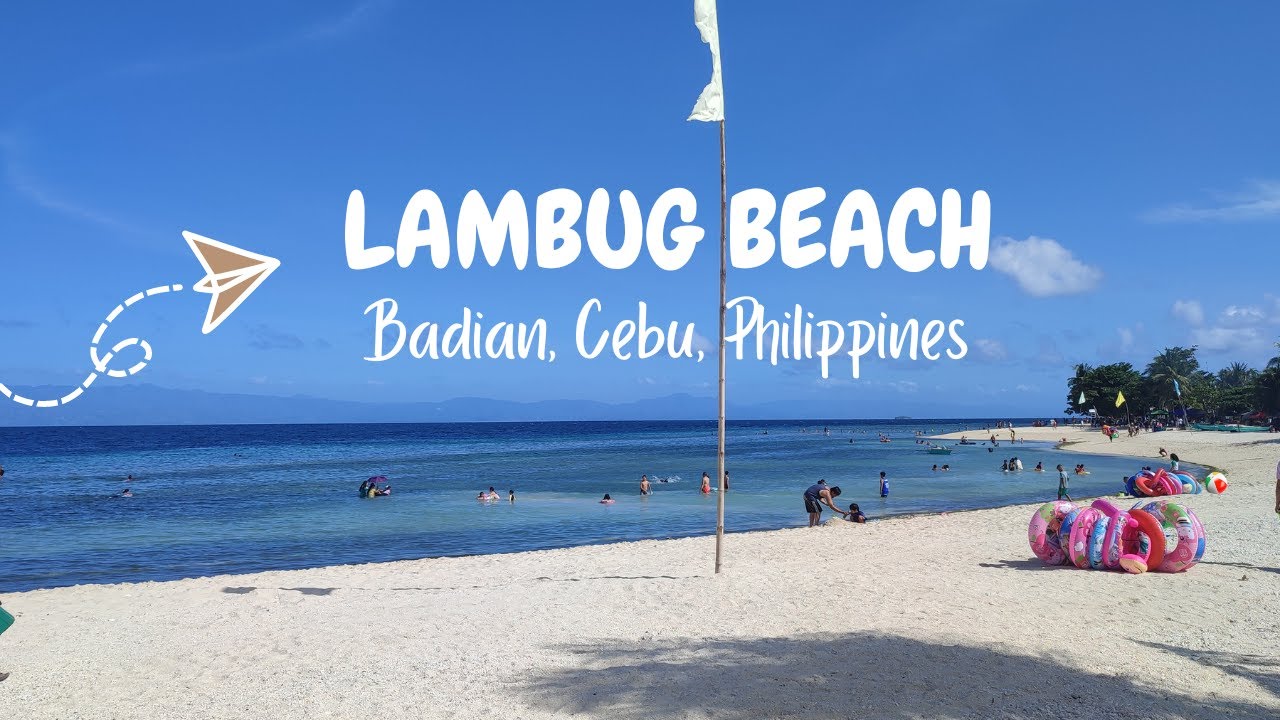 Escape to Lambug Beach: A Relaxing Getaway in Badian, Cebu ☀️🌴🌊 - YouTube