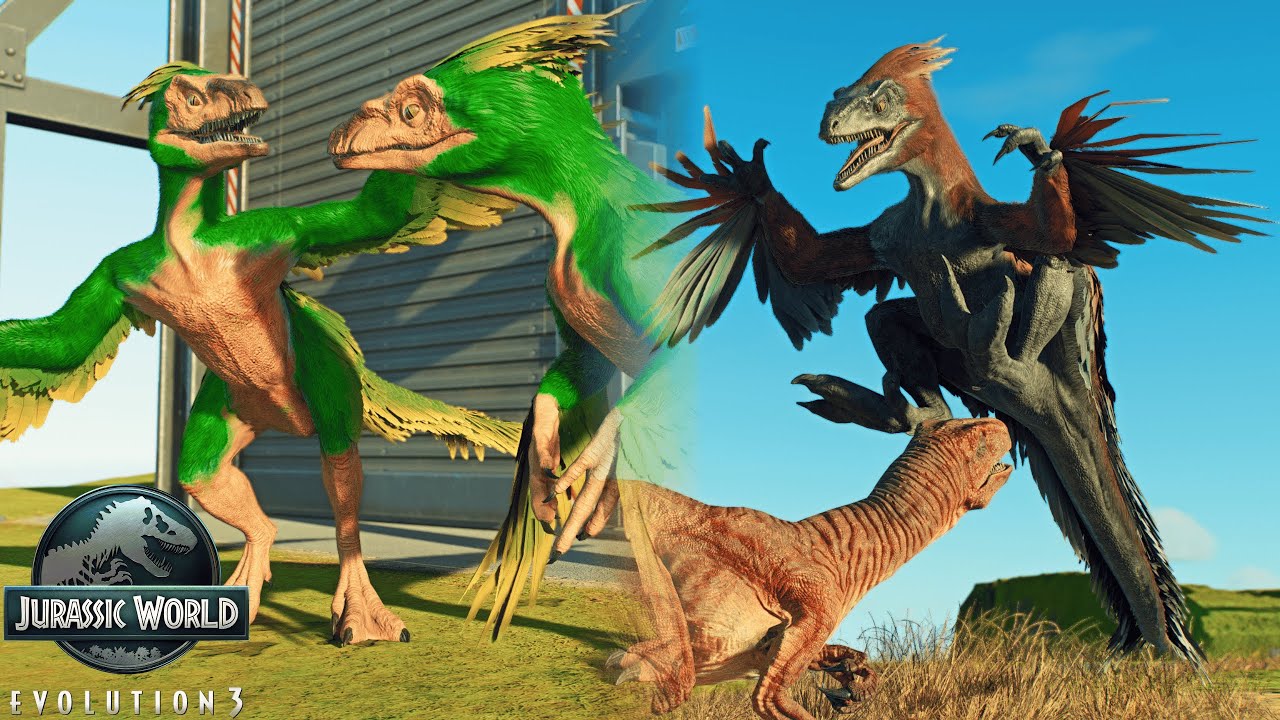 Pyroraptor Complete Showcase (All Animations & Interactions) – Jurassic ...