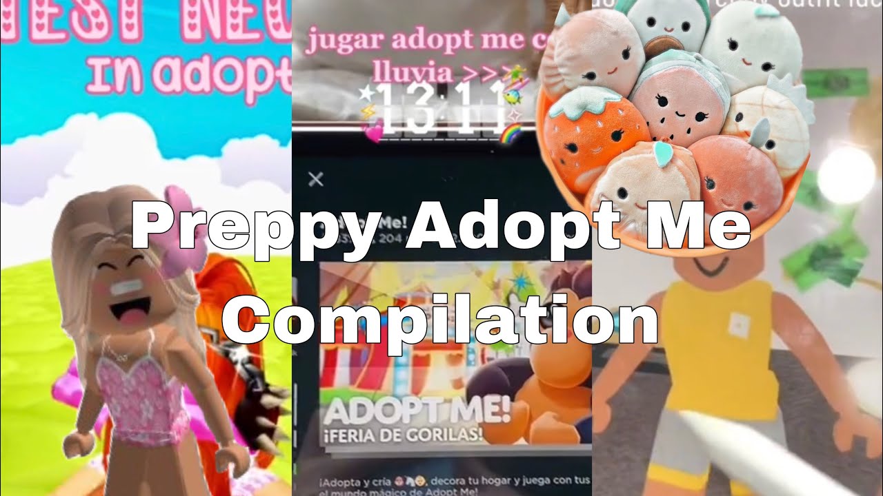 Preppy Adopt Me Compilation 🌴🌻💫🌟 || ChxrryXBlxssomsx || - YouTube