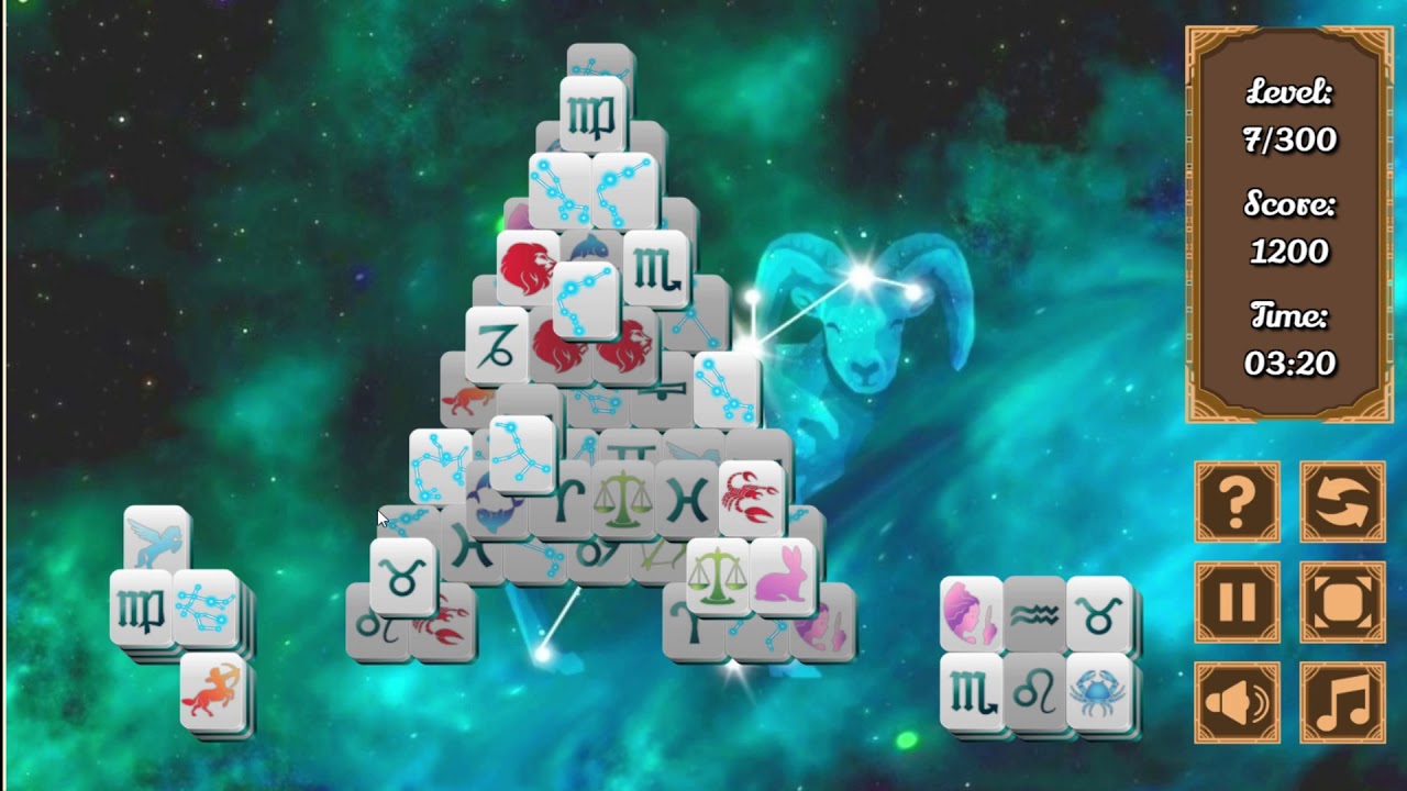 Zodiac Mahjong || Level 7/300 - YouTube