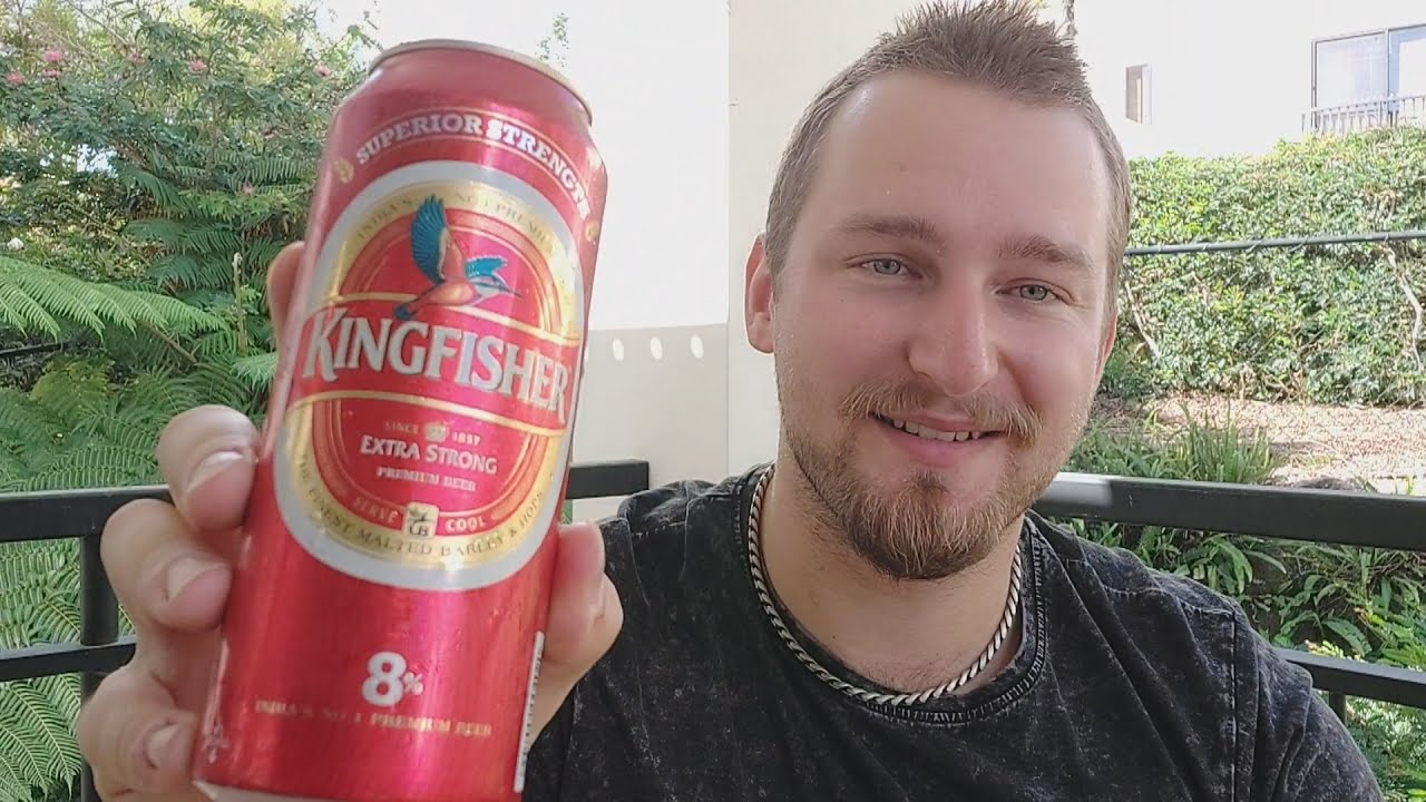 Kingfisher Extra Strong - Beer Review - YouTube