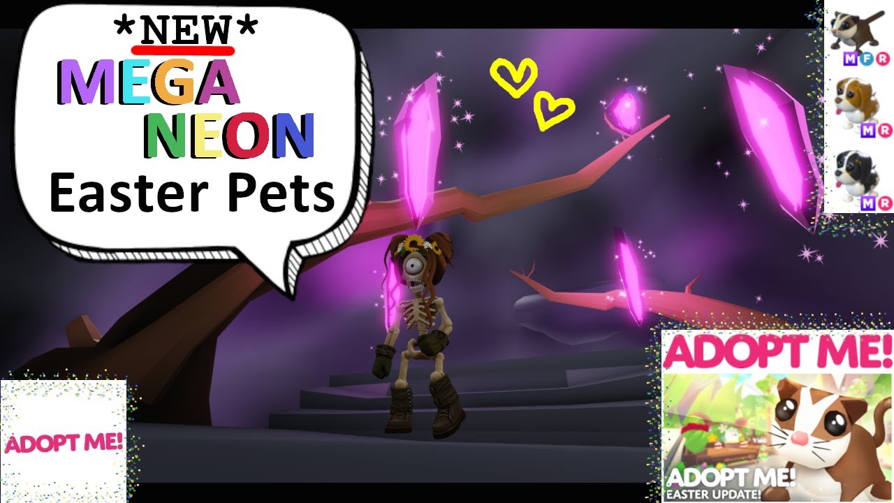 *MEGA NEON* EASTER PETS AND 3 RGB BOXES 🌷 Adopt Me (Roblox) - YouTube