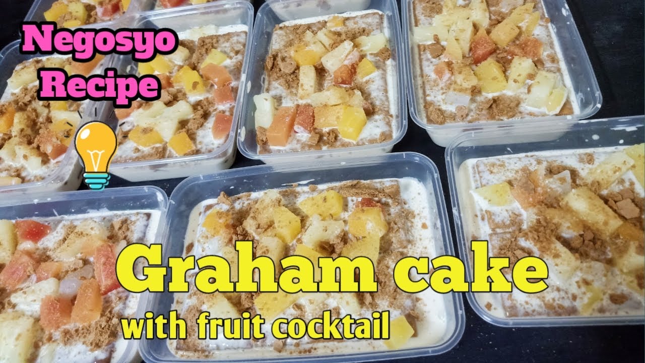 GRAHAM CAKE | PANG NEGOSYO | PINOY DESSERT | EASY RECIPE - YouTube