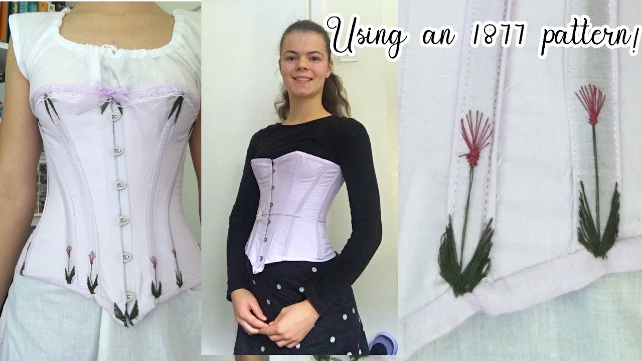 I Made Victorian Corset Using an Original Pattern from 1877 (and so can ...