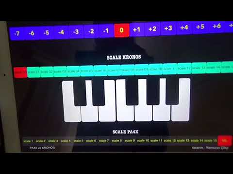Korg Kronos & PA4X Transpose, Scale, Midi Program - YouTube