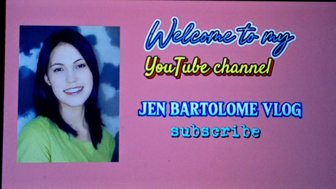 JEN BARTOLOME VLOG is live! GOOD MORNING EVERYONE GOD BLESS US ALL ...