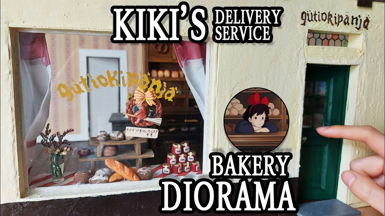 Miniature Bakery from Kiki's Delivery Service Studio Ghibli - YouTube