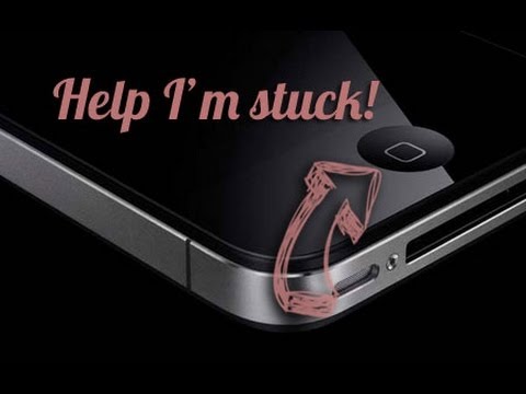 how to fix home button on iphone 4s,4 and 3gs - YouTube