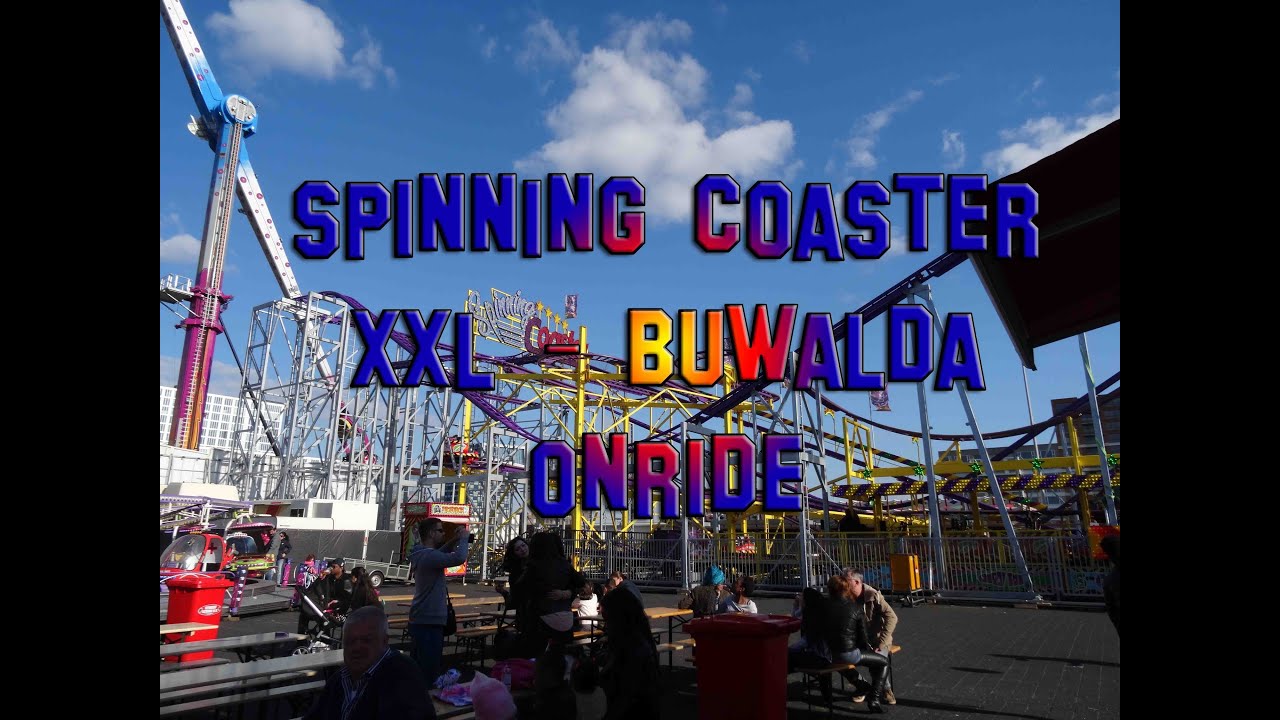 Spinning Coaster XXL Buwalda Onride Pov - YouTube