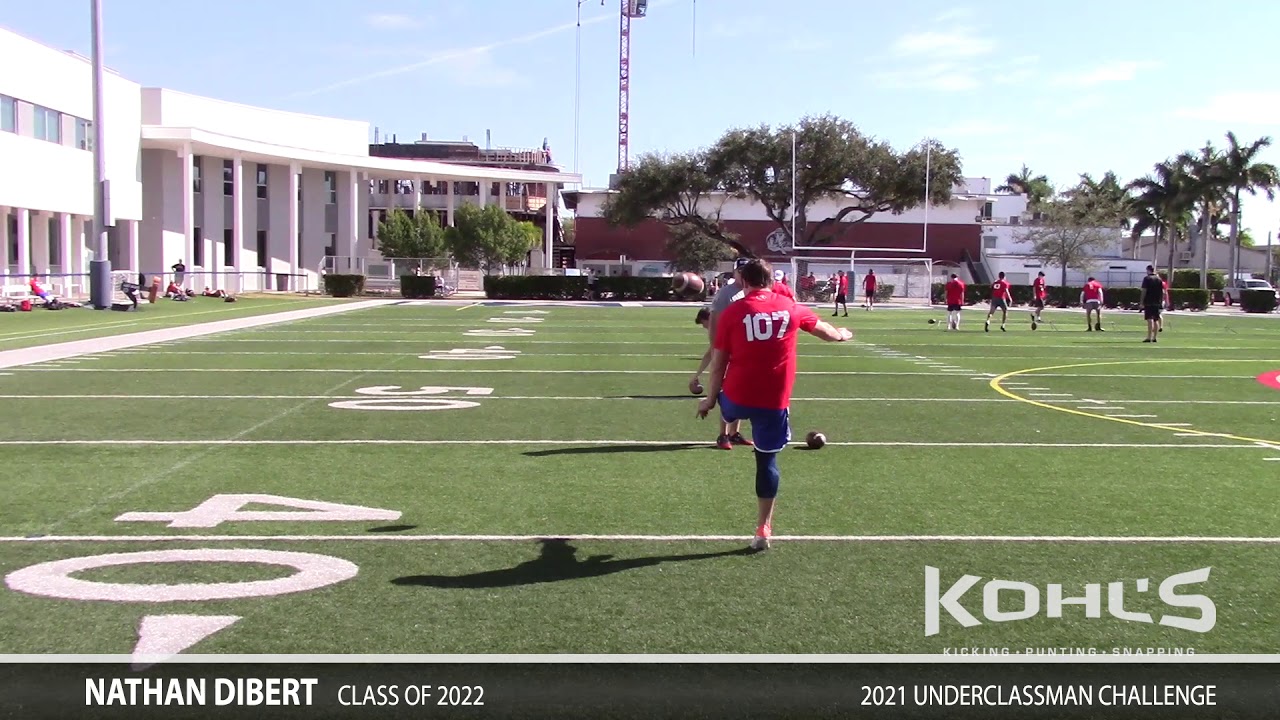 Nathan Dibert 2021 Underclassman Challenge - YouTube
