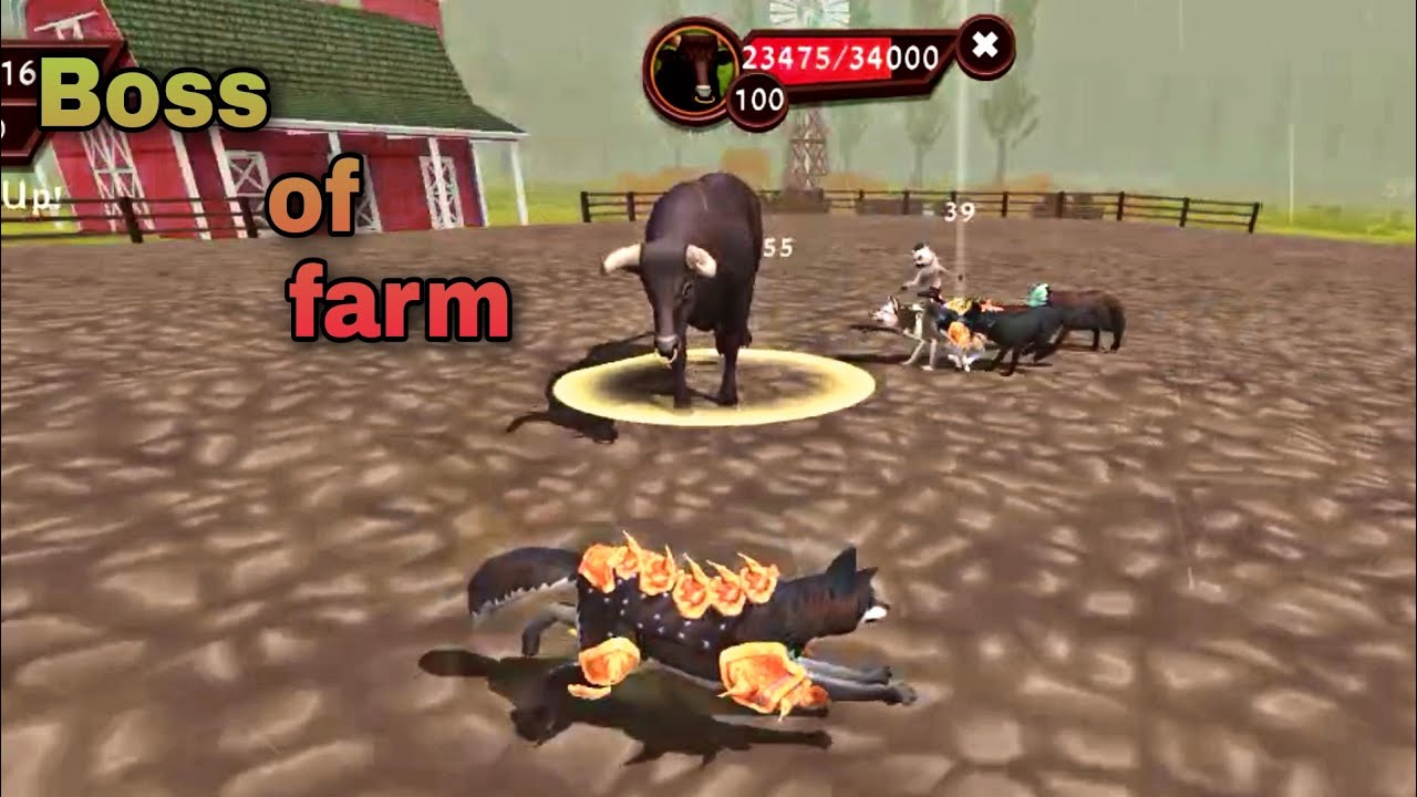Furious Bull hunt in wildcraft - YouTube