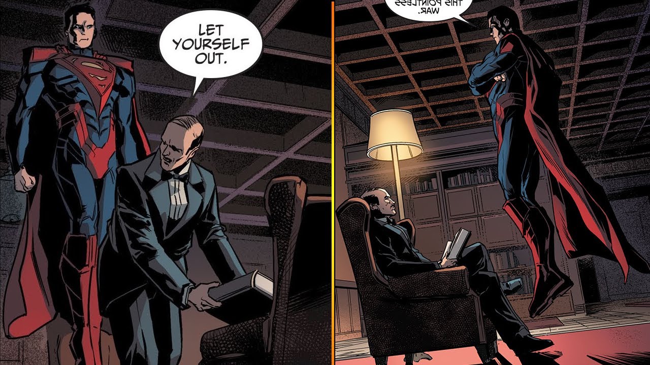 When Alfred makes Superman angry - YouTube