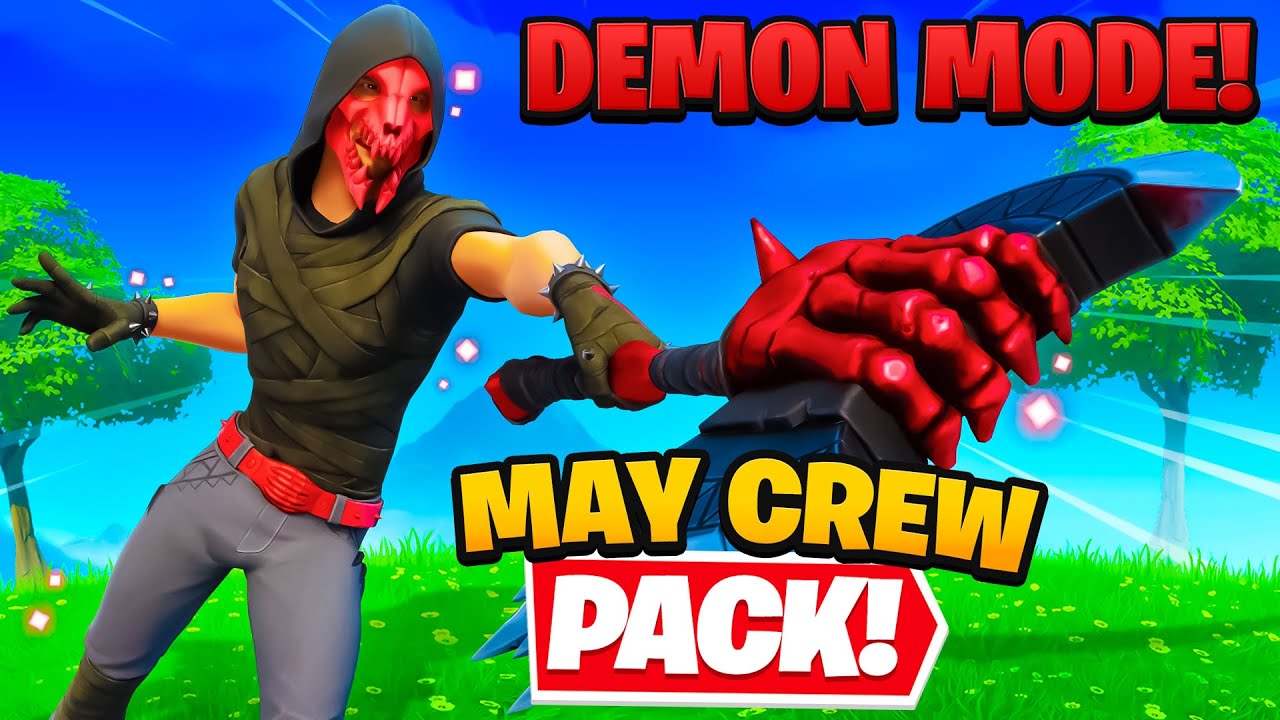 Fortnite *DEIMOS* Crew Pack! 😈 (Unlocking DEMON MODE!) - YouTube