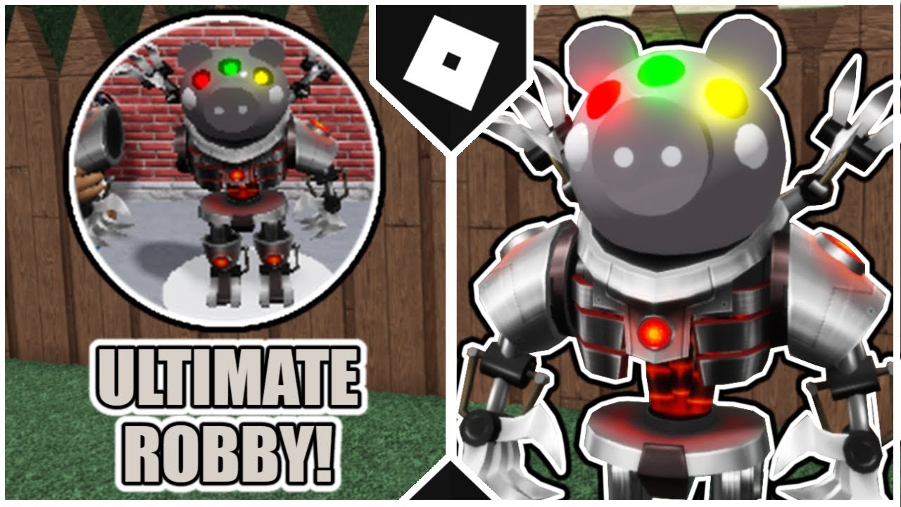 How to get the "ULTIMATE ROBBY" BADGE + ULTIMATE ROBBY MORPH in PIGGY ...
