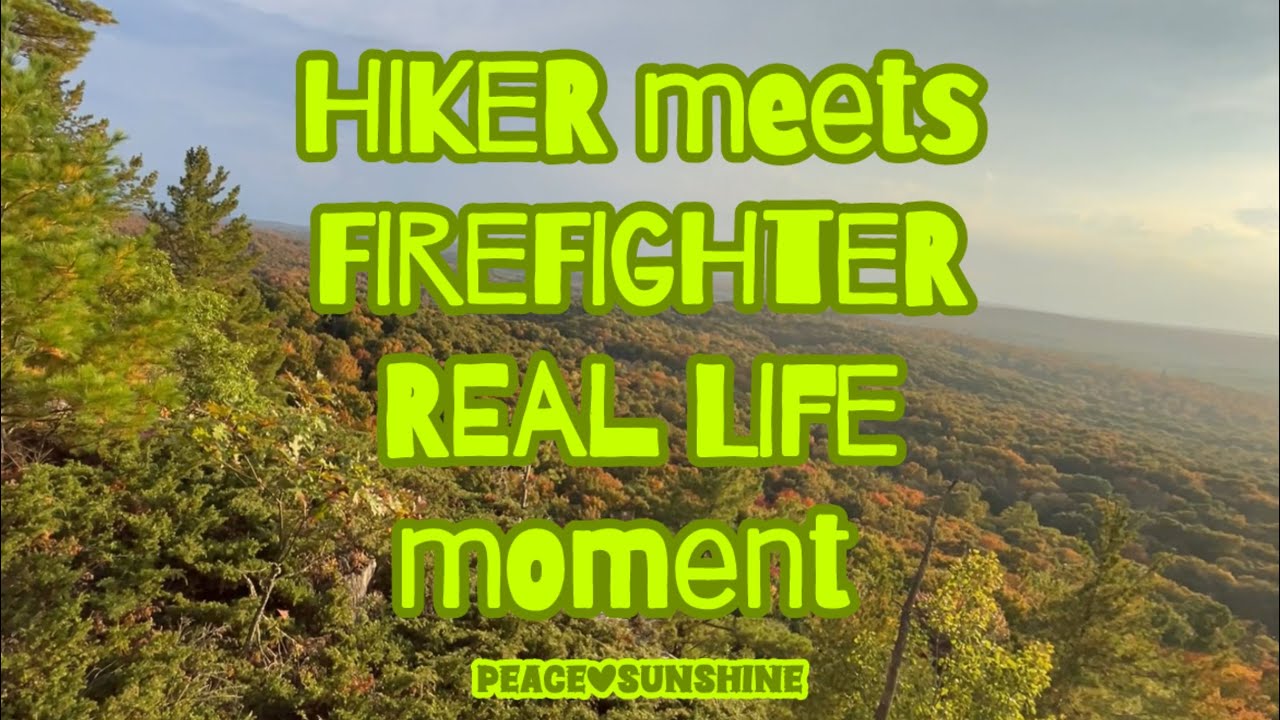At the Top of the Mountain ⛰️ Hiker Meets Firefighter IRL Story-time ...