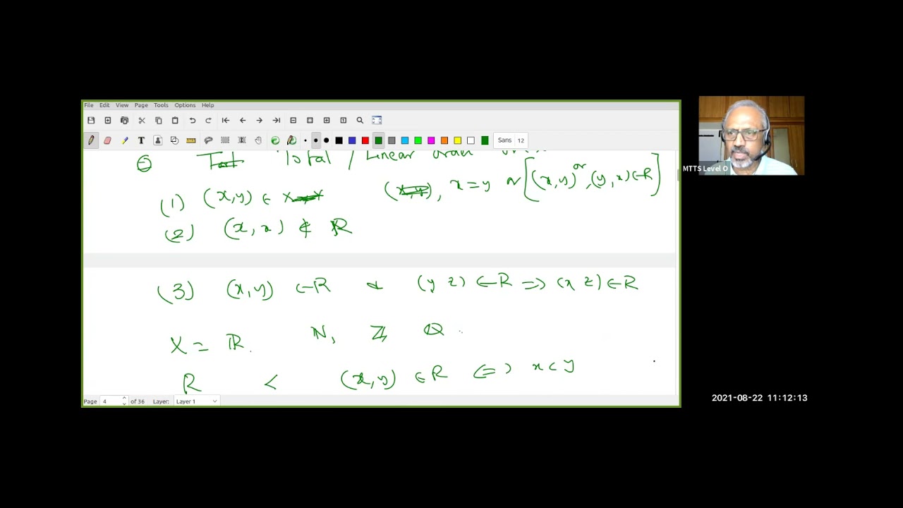 Order Topology (with Audience) - 1 - YouTube