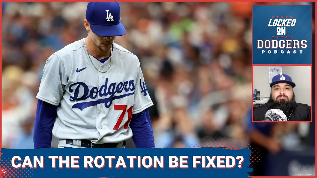 Dodgers Lose Series to Rays, Starting Pitching Situation Looking Bleak ...