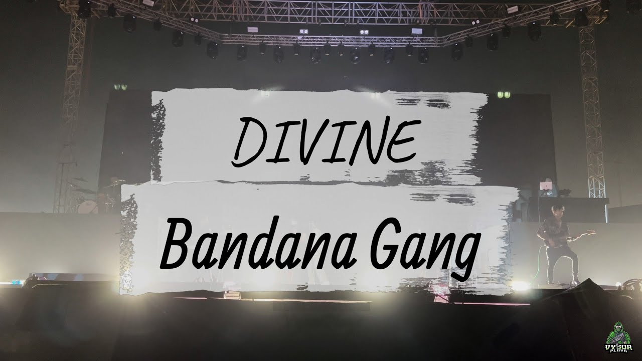 BANDANA GANG | DIVINE | @viviandivine Concert in Delhi | #rap #hiphop # ...