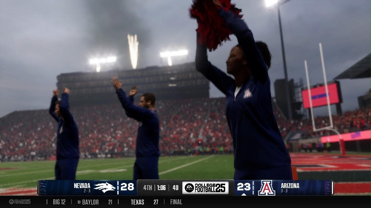 College Football 25 - HC Paul Blake Jr - 2034 Season - 3rd Quarter ...