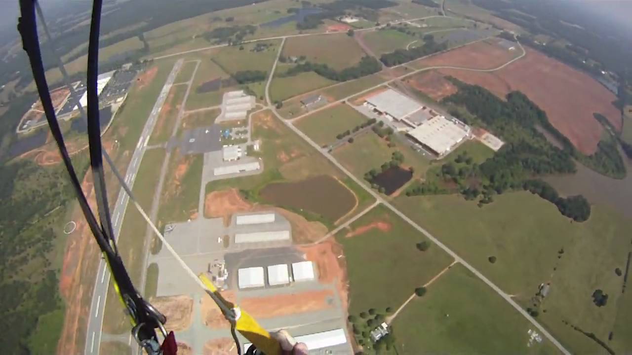 first skydive with GoPro HD camera - YouTube