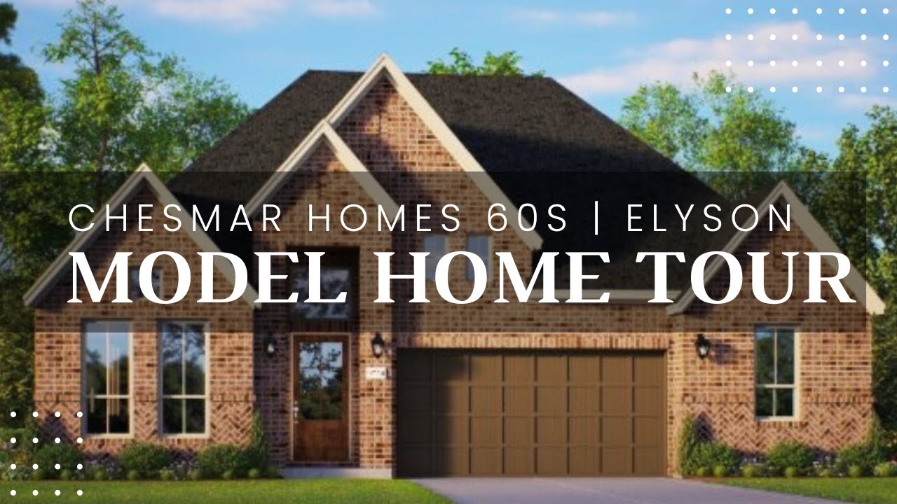 Chesmar Homes 60s | Elyson model home tour - YouTube