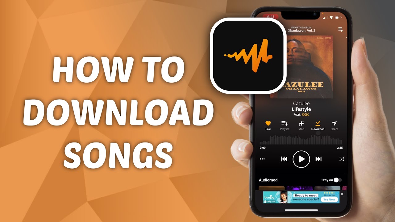 How to Download A Song on Audiomack - YouTube
