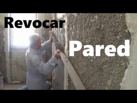 3 Revocar paredes. Cómo hacer revoque. Enlucir una pared - YouTube